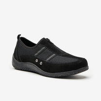 Shuropody | Tina Standard Fit Women's Suede Slip On Flat Shoes